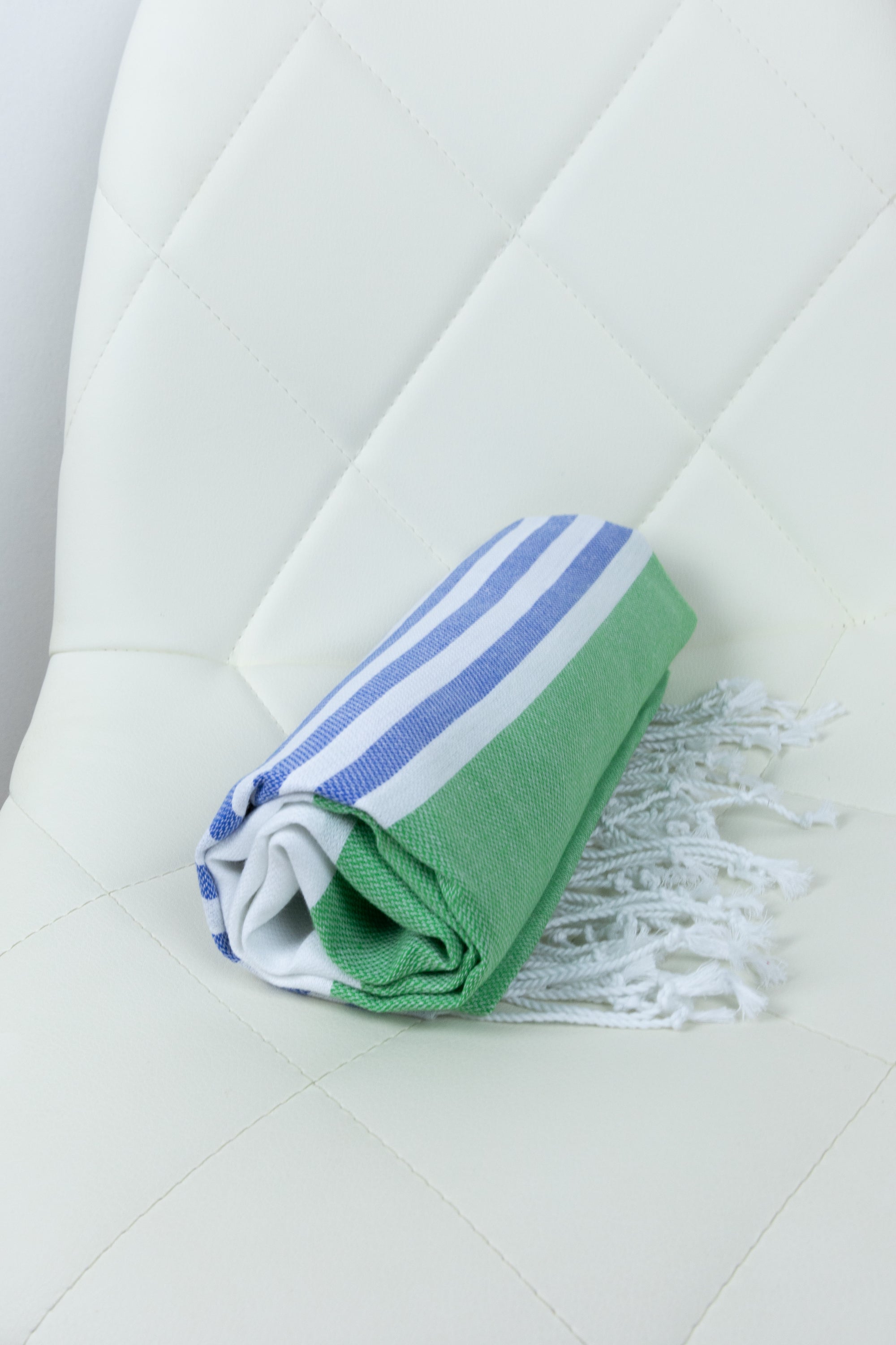 Turkish Towel - Inka - Green / Blue